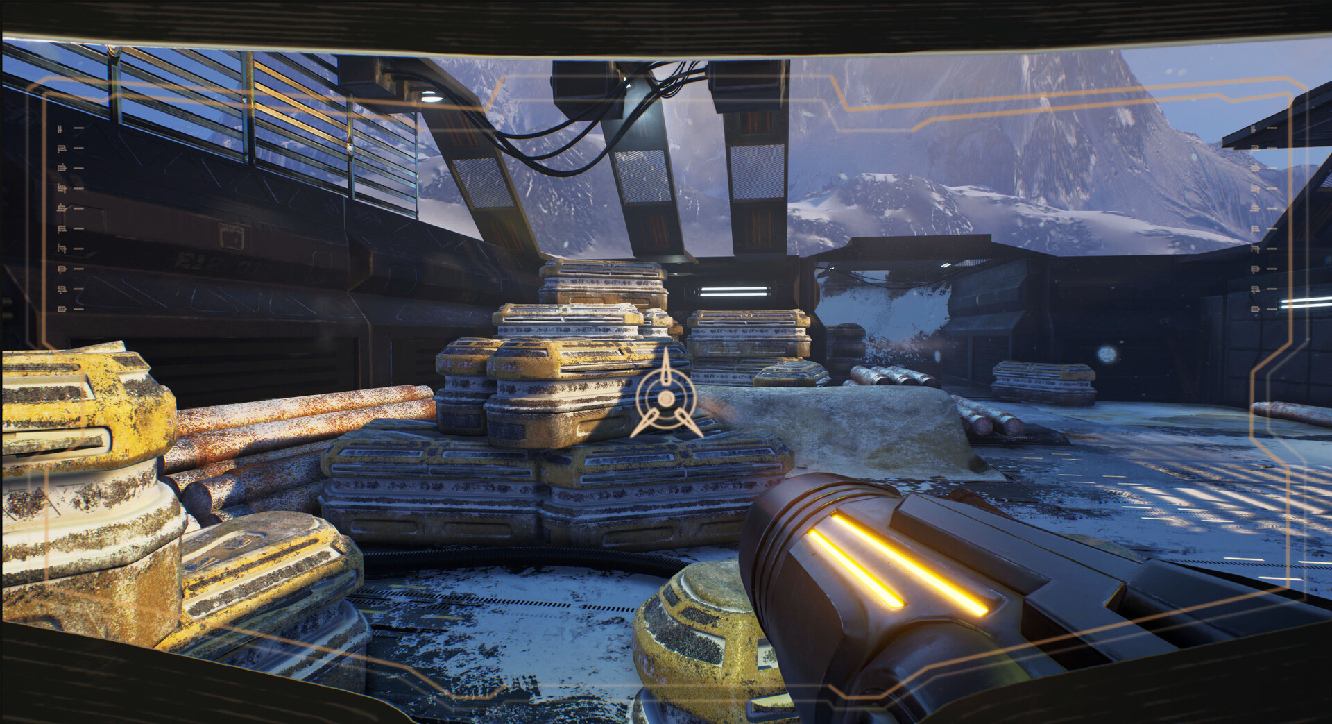 ArtStation - METROID PRIME ARCTIC BASE CONCEPT ENVIRONMENT UE5