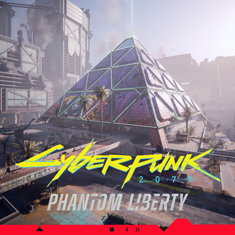 ArtStation - Cyberpunk 2077 - Phantom Liberty - Ferronia Downs District ...