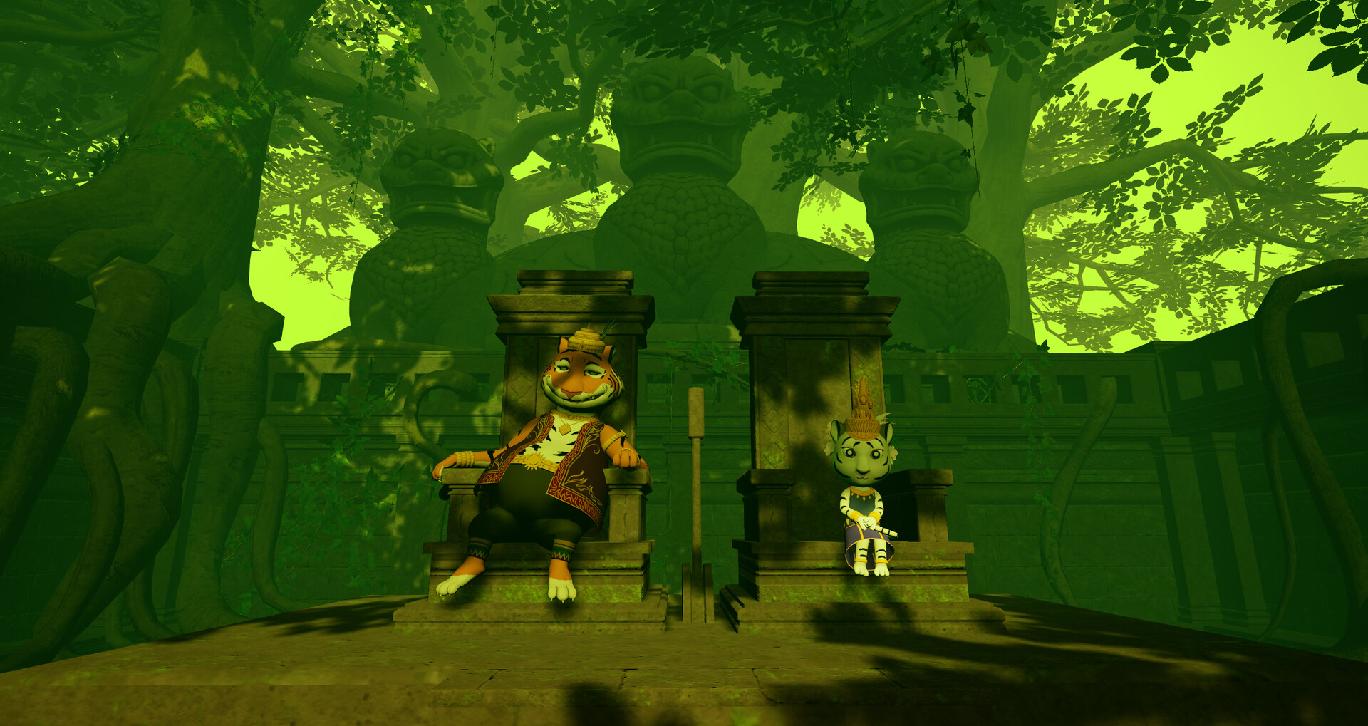 Jasper Teh - UE - Temple Level VR Game Assets