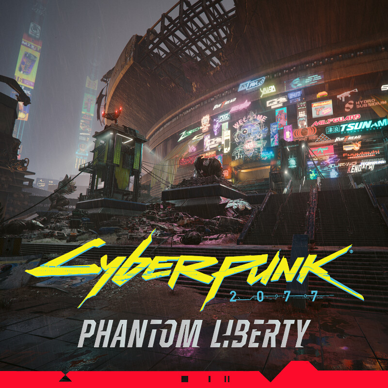 ArtStation - Cyberpunk 2077 - Phantom Liberty - Ferronia Downs District ...