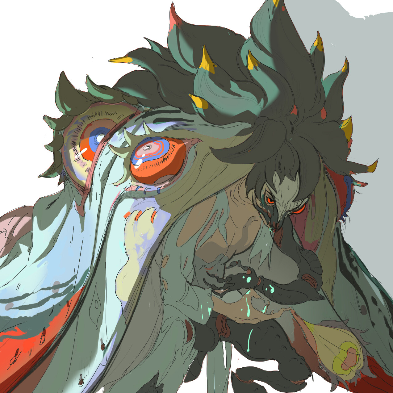 ArtStation - Mothman - CDChallenge