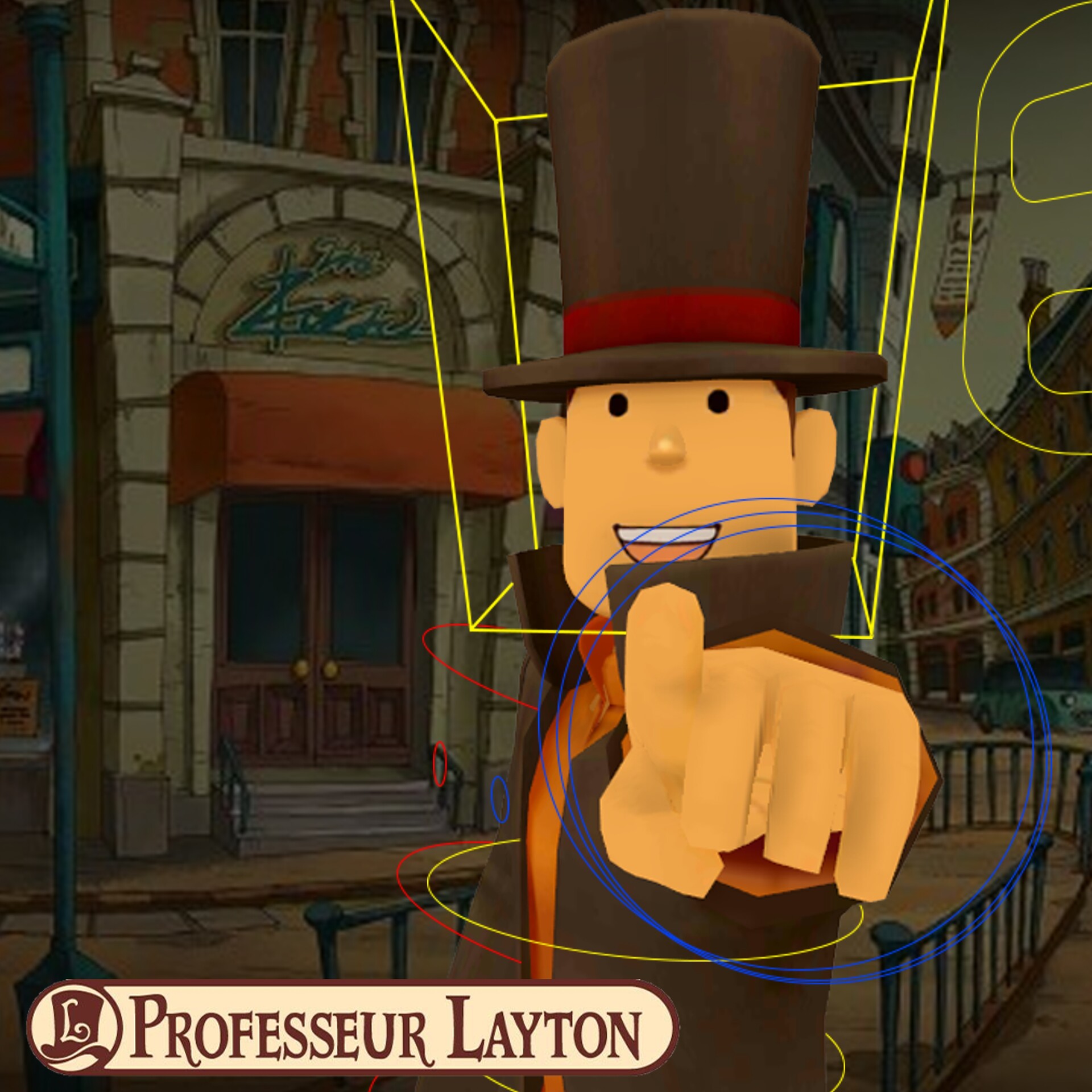 ArtStation - Rig Professor Layton