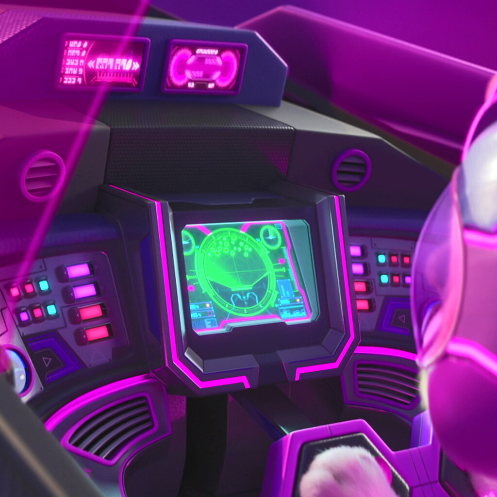 ArtStation - Paw Patrol the Mighty Movie - Cockpits