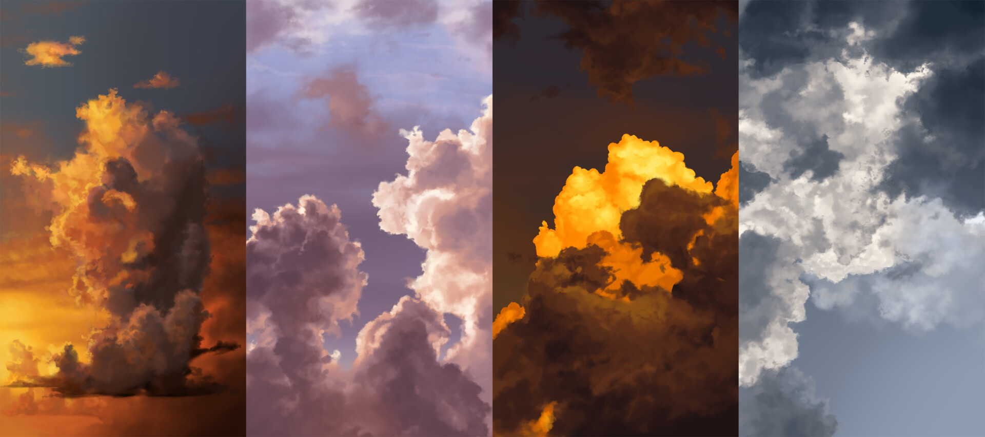 ArtStation - Clouds Studies
