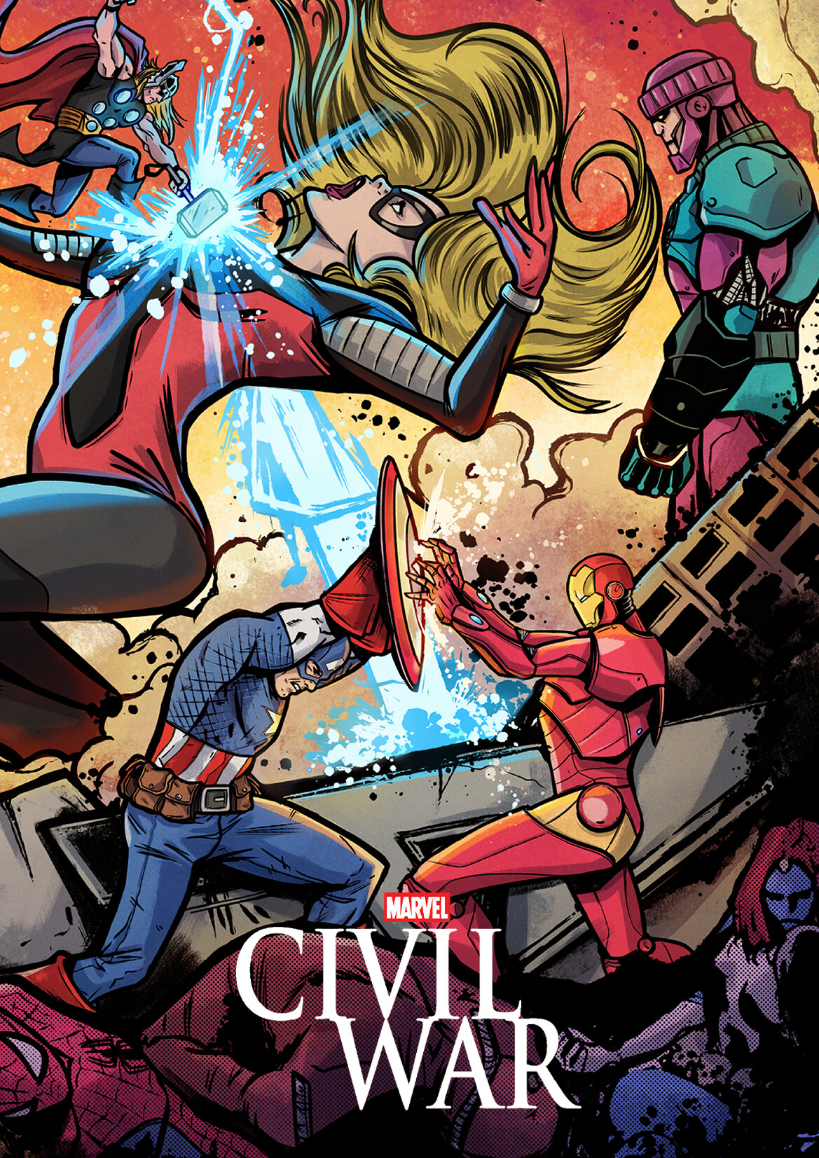 ArtStation - Marvel Civil Wars Global Earth619