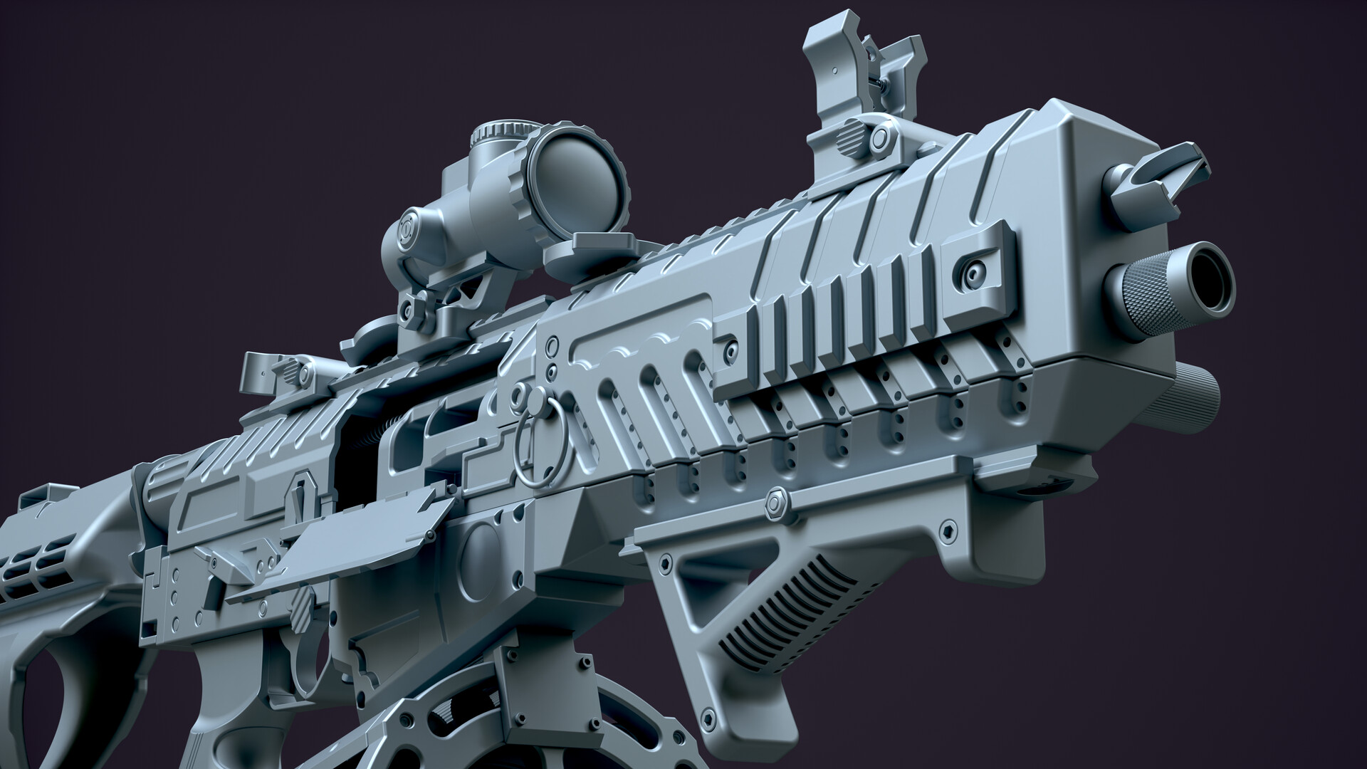 ArtStation - Fostech Origin 12 - part 1 - Highpoly renders