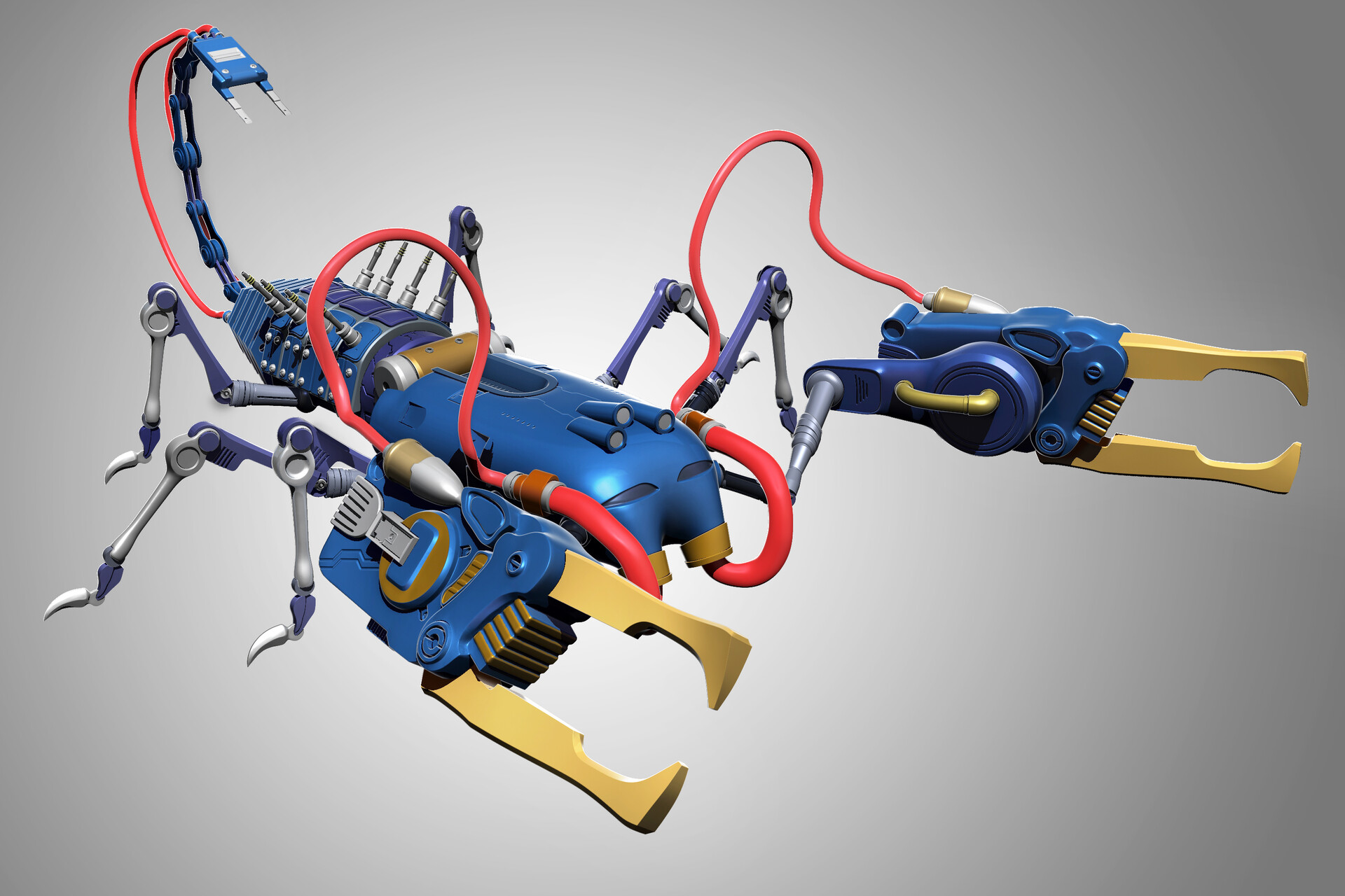 ArtStation - Mech Scorpion