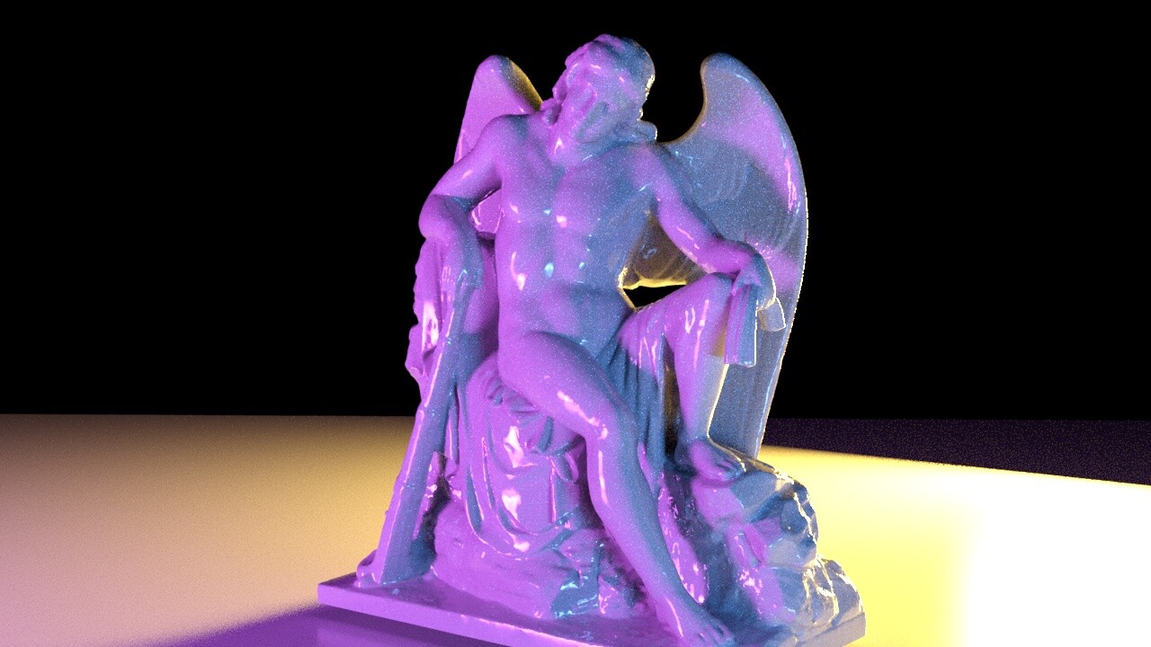 ArtStation - 3 point lighting