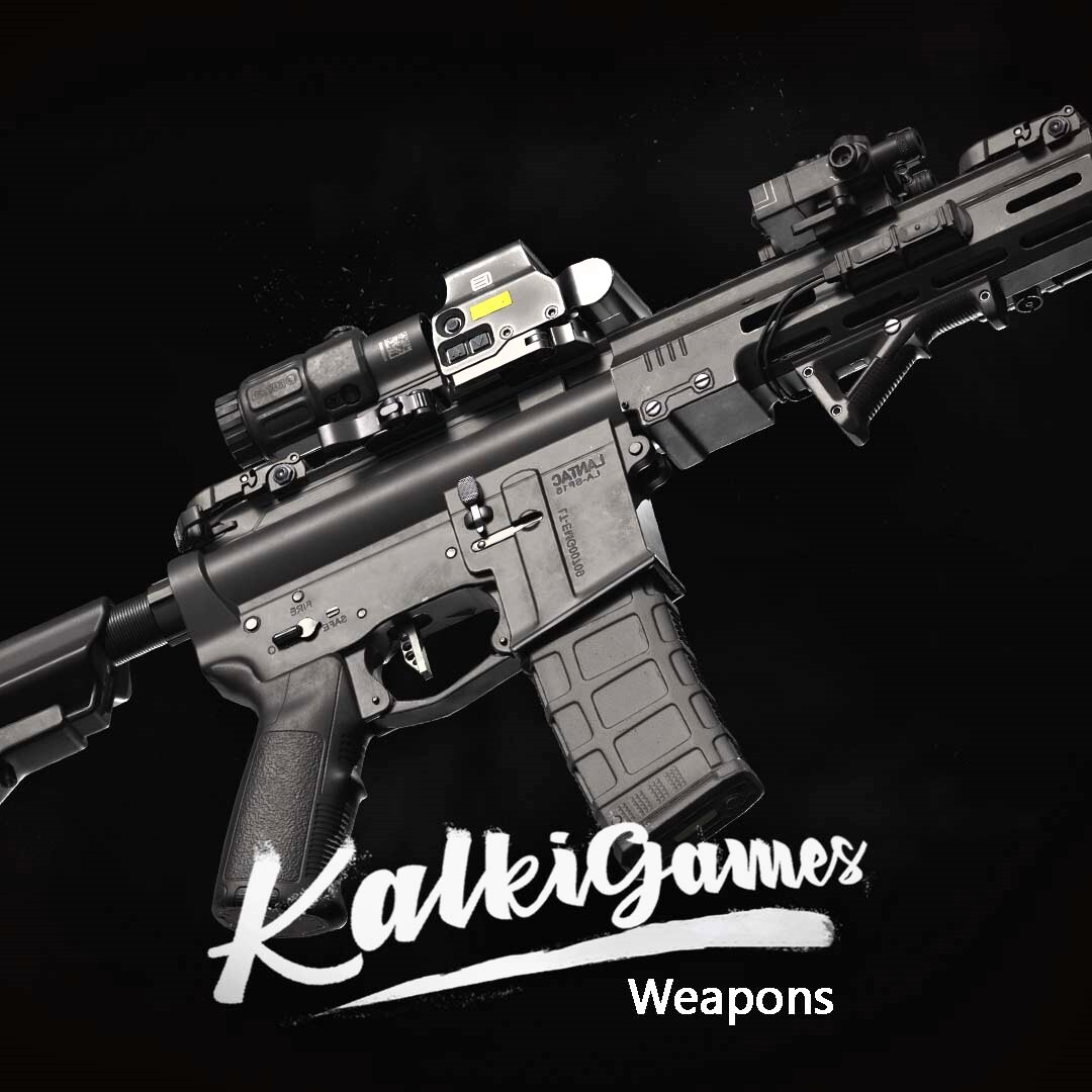 ArtStation - LASF-15_Rifle