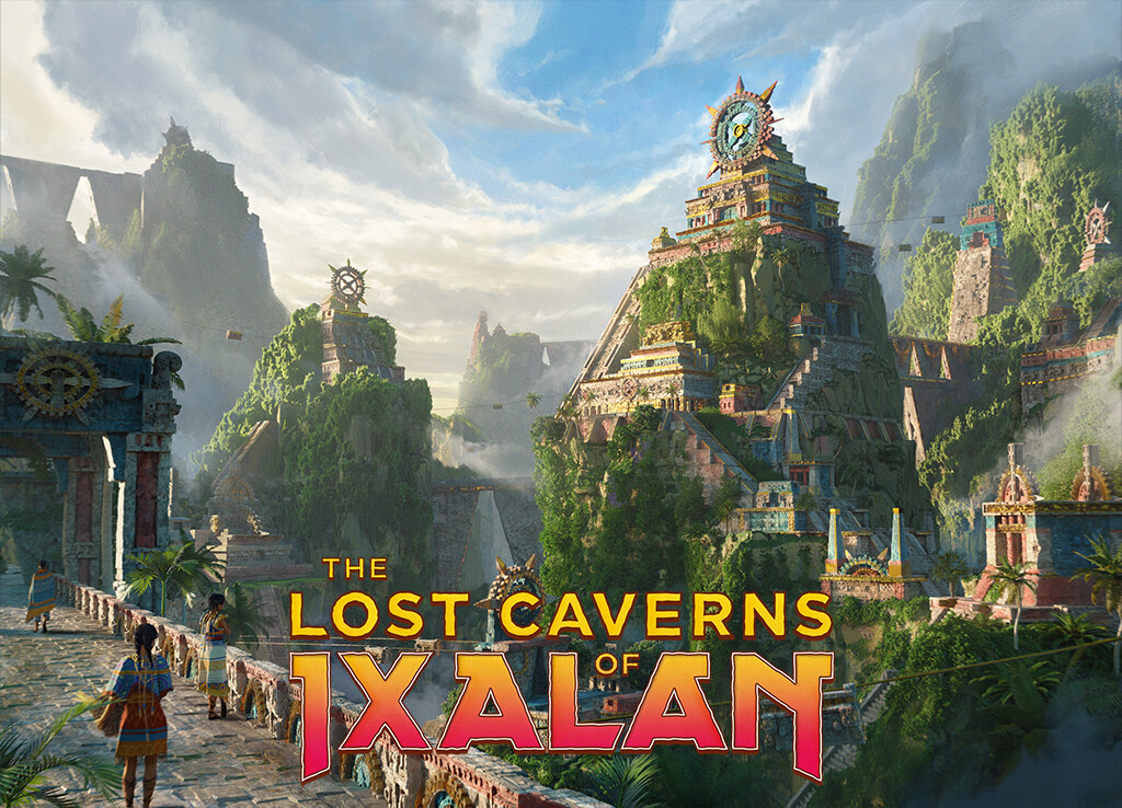 ArtStation - MTG - The Lost Caverns of Ixalan : Clifftop Retreat