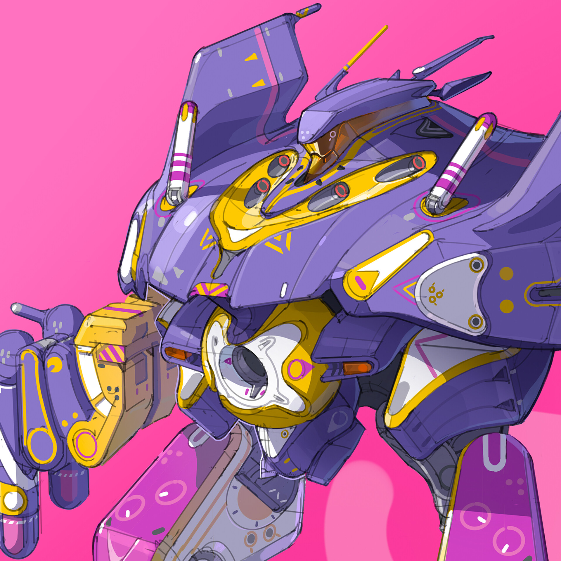 ArtStation - Mech No.0001