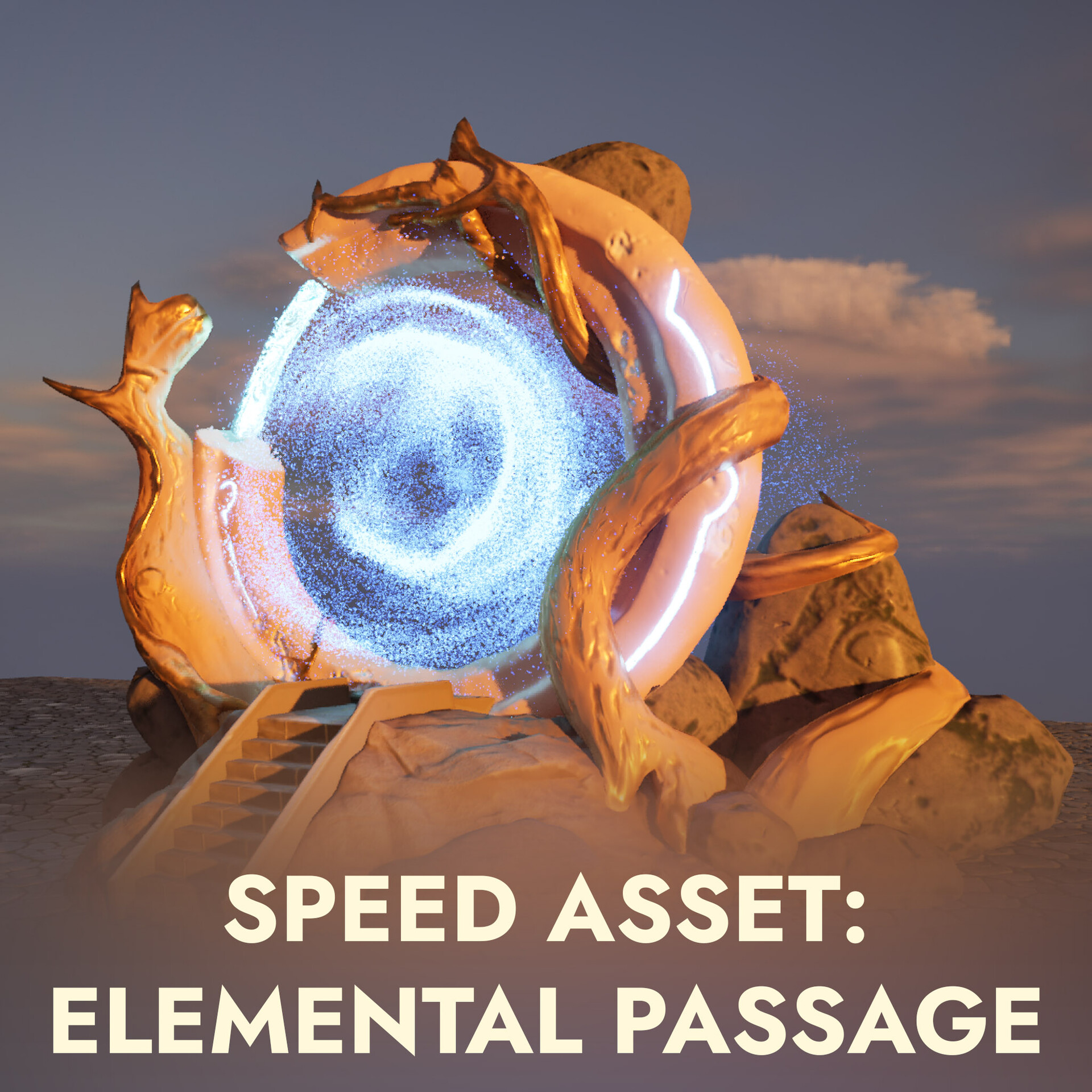 ArtStation - Elemental Passage Portal - Unreal Engine 5 Speed Asset