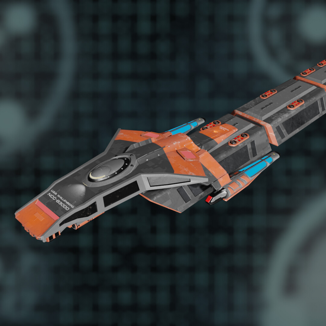 ArtStation - Star Trek - Wallenberg-Class Fanart