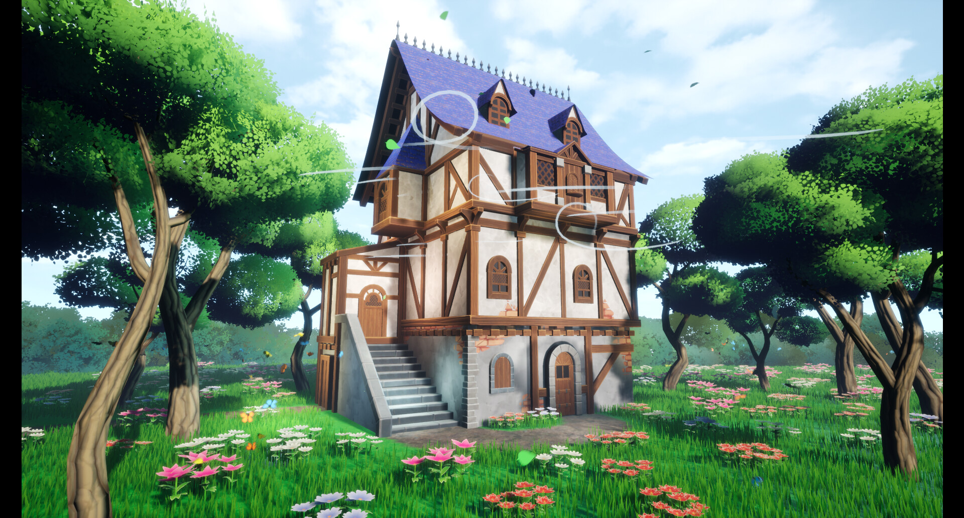 ArtStation - Stylized House Environment UE4