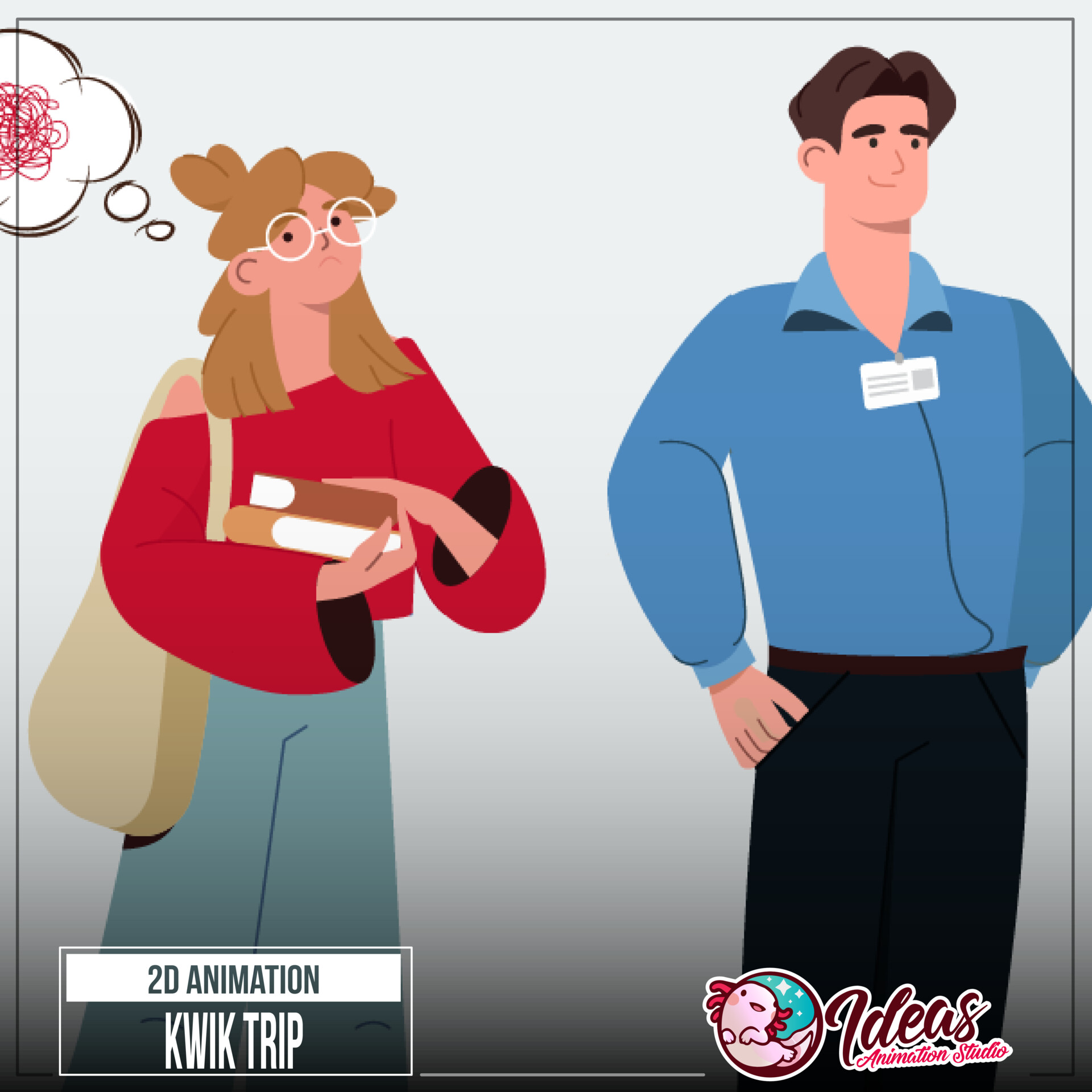 ArtStation - KWIK TRIP | 2D Animation Explainer Video