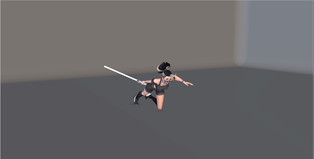 ArtStation - 3D Sword Combo Animation
