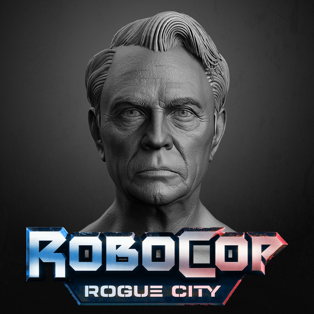 ArtStation - Robocop Rogue City - The Old Man