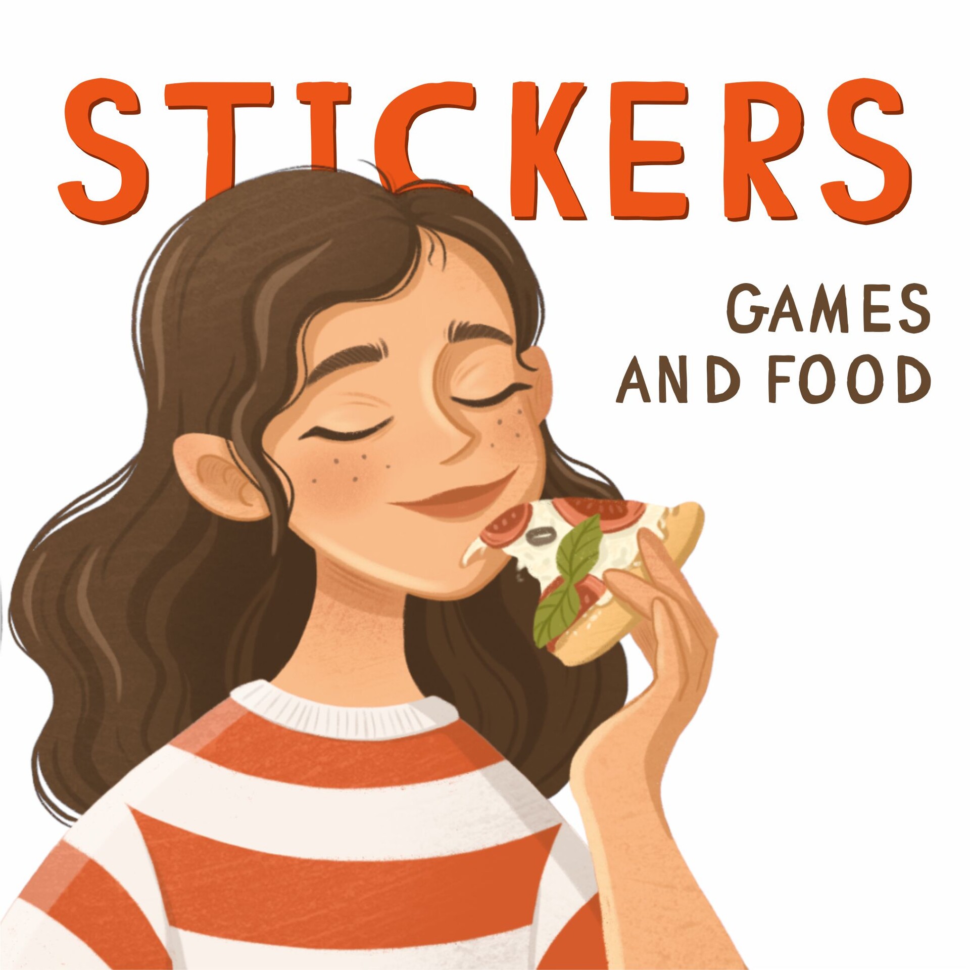 ArtStation - Stickers Games and Food