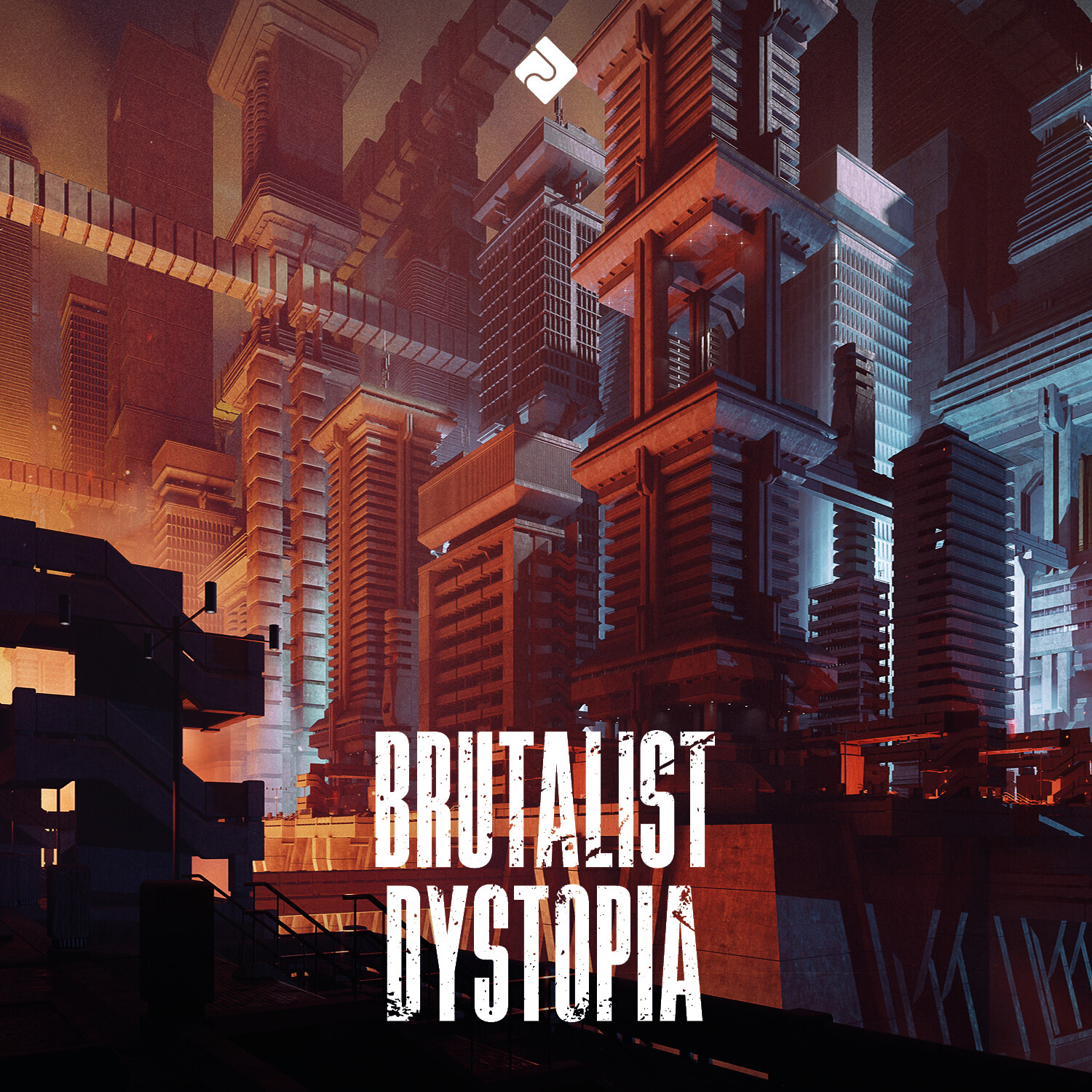ArtStation - Brutalist Dystopia - Urban Buildings, Structures & Modular Environment Assets 3D ...