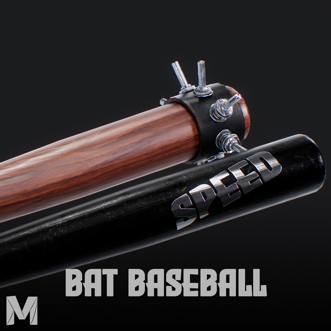 ArtStation - Bat Baseball