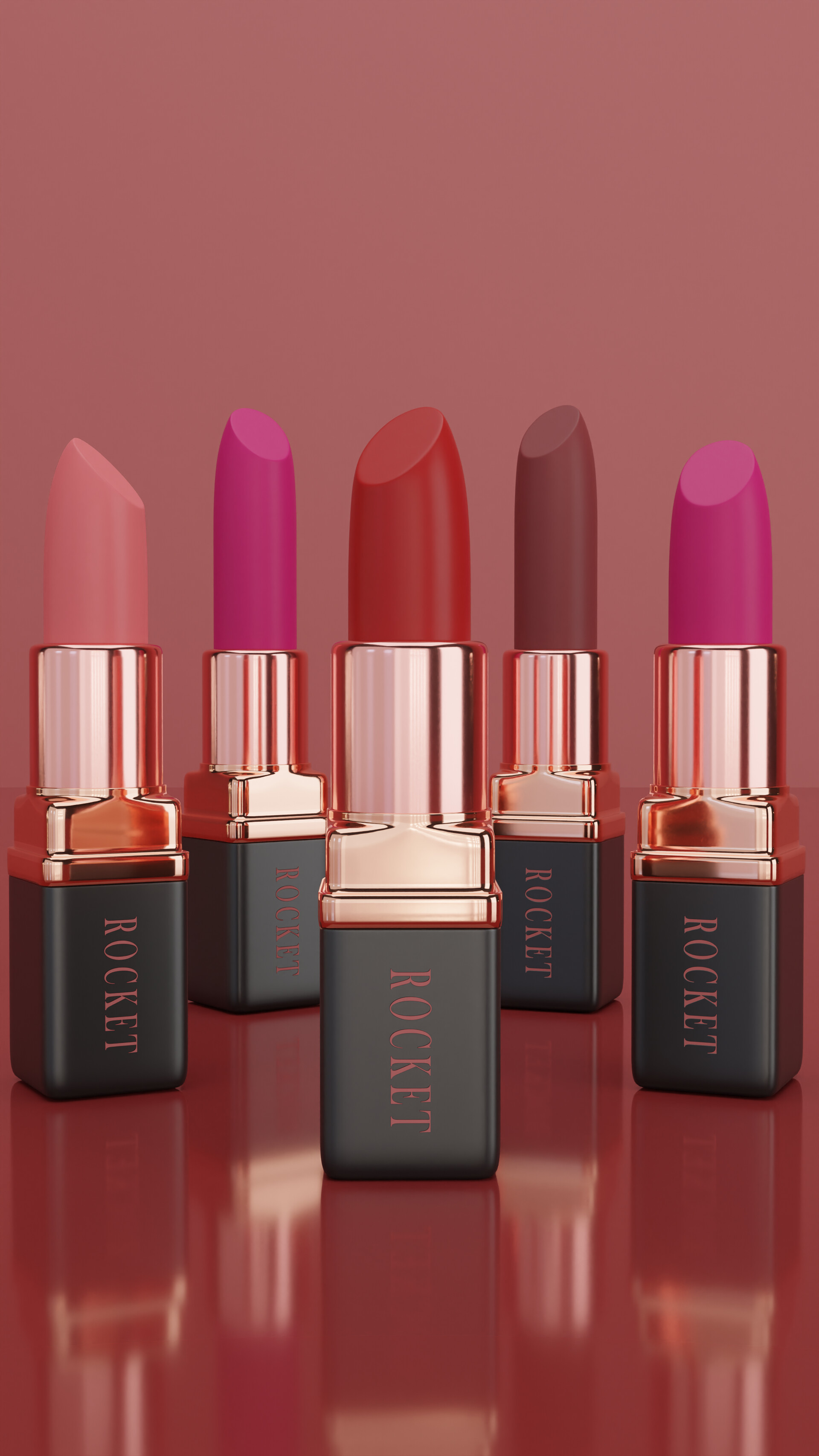 ArtStation - Lipstick 3D product animation