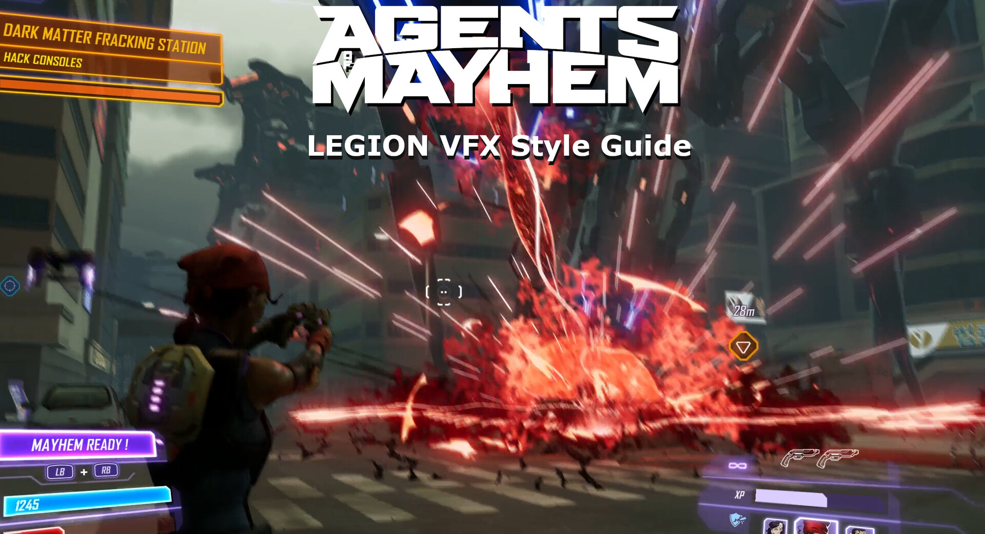 ArtStation - Legion VFX Style Guide - Agents of Mayhem