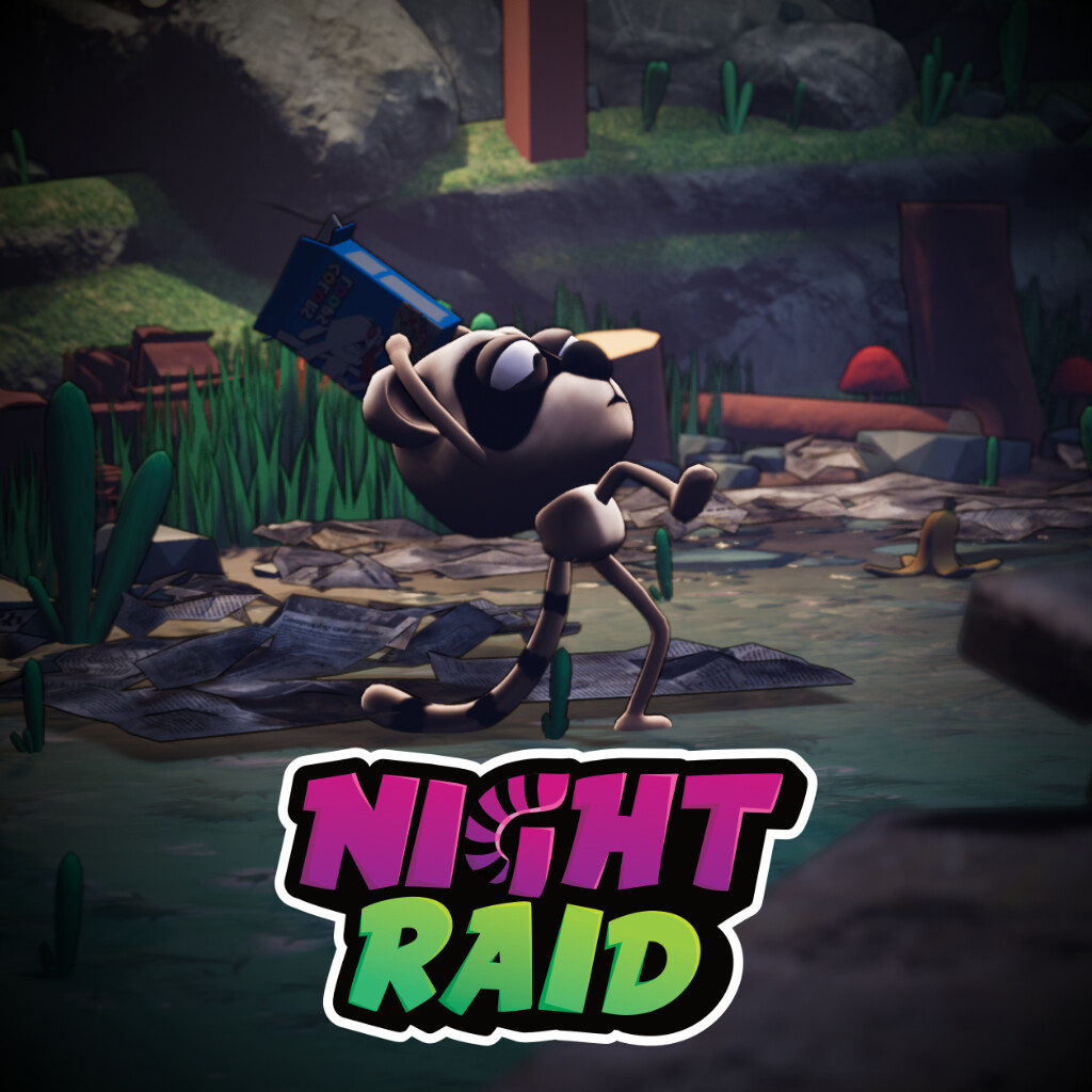 ArtStation - Night Raid Environment