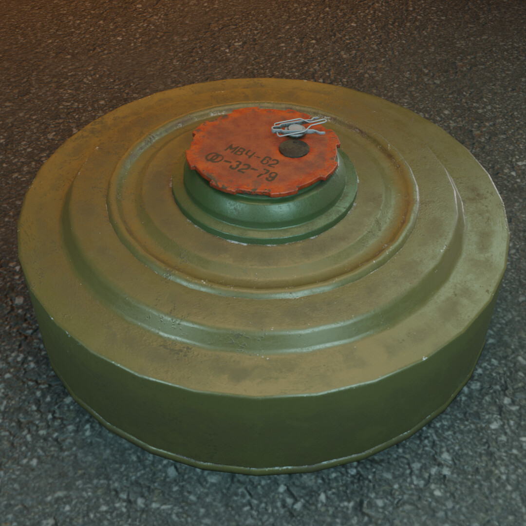 ArtStation - TM62 mine