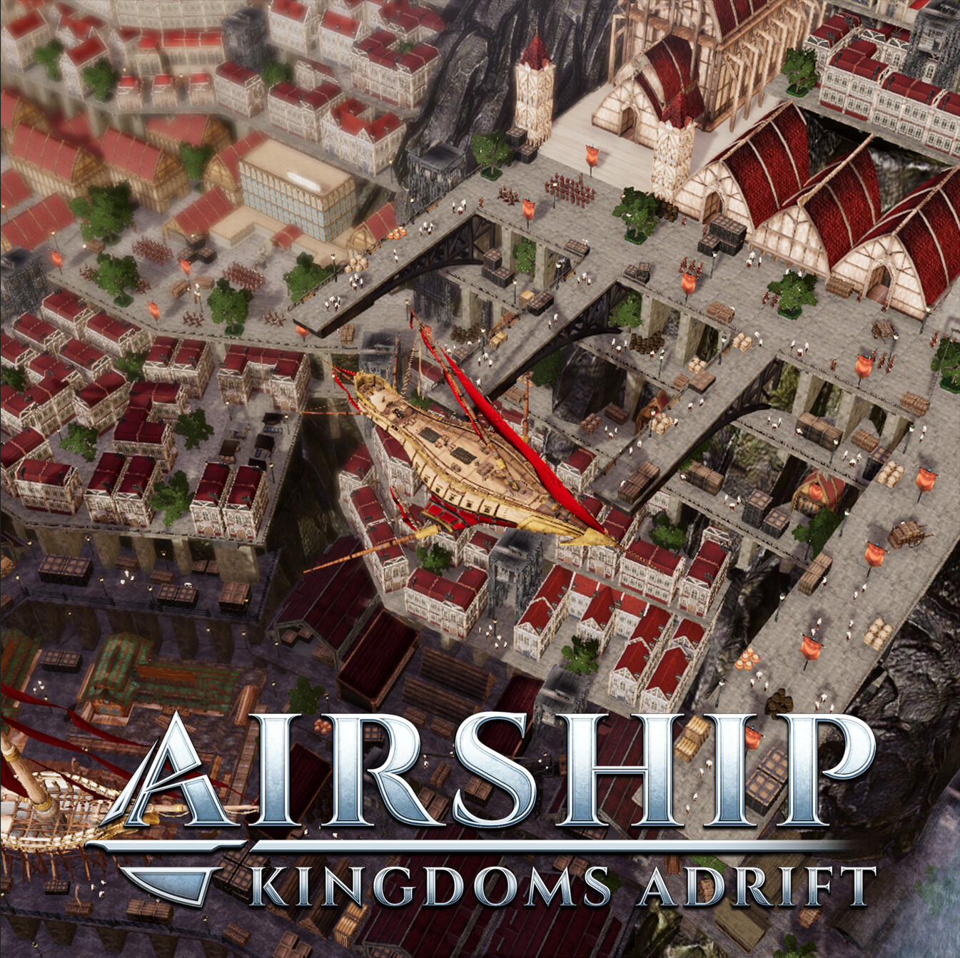 ArtStation - Ports - Airship: Kingdoms Adrift