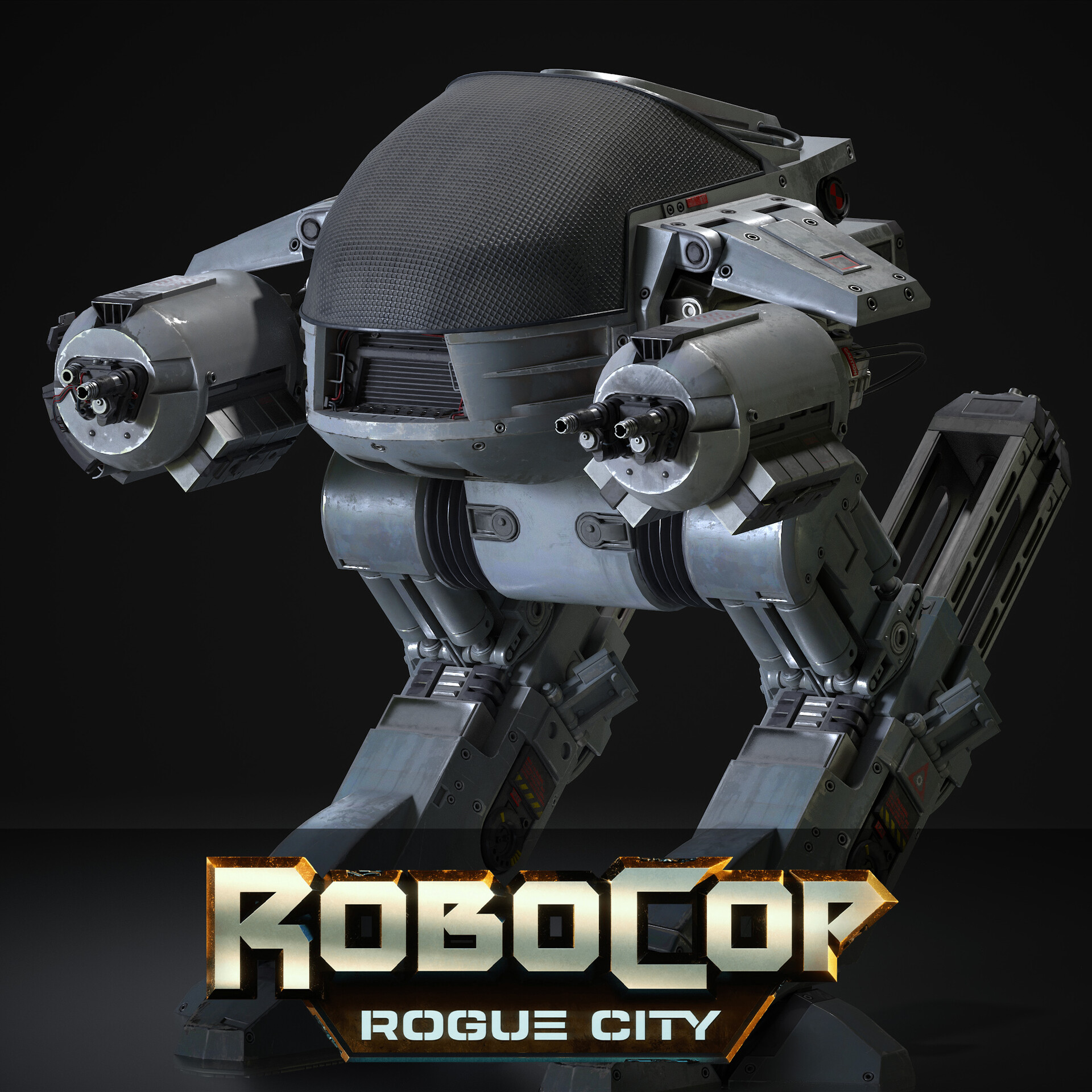 ArtStation - RoboCop: Rogue City - ED-209