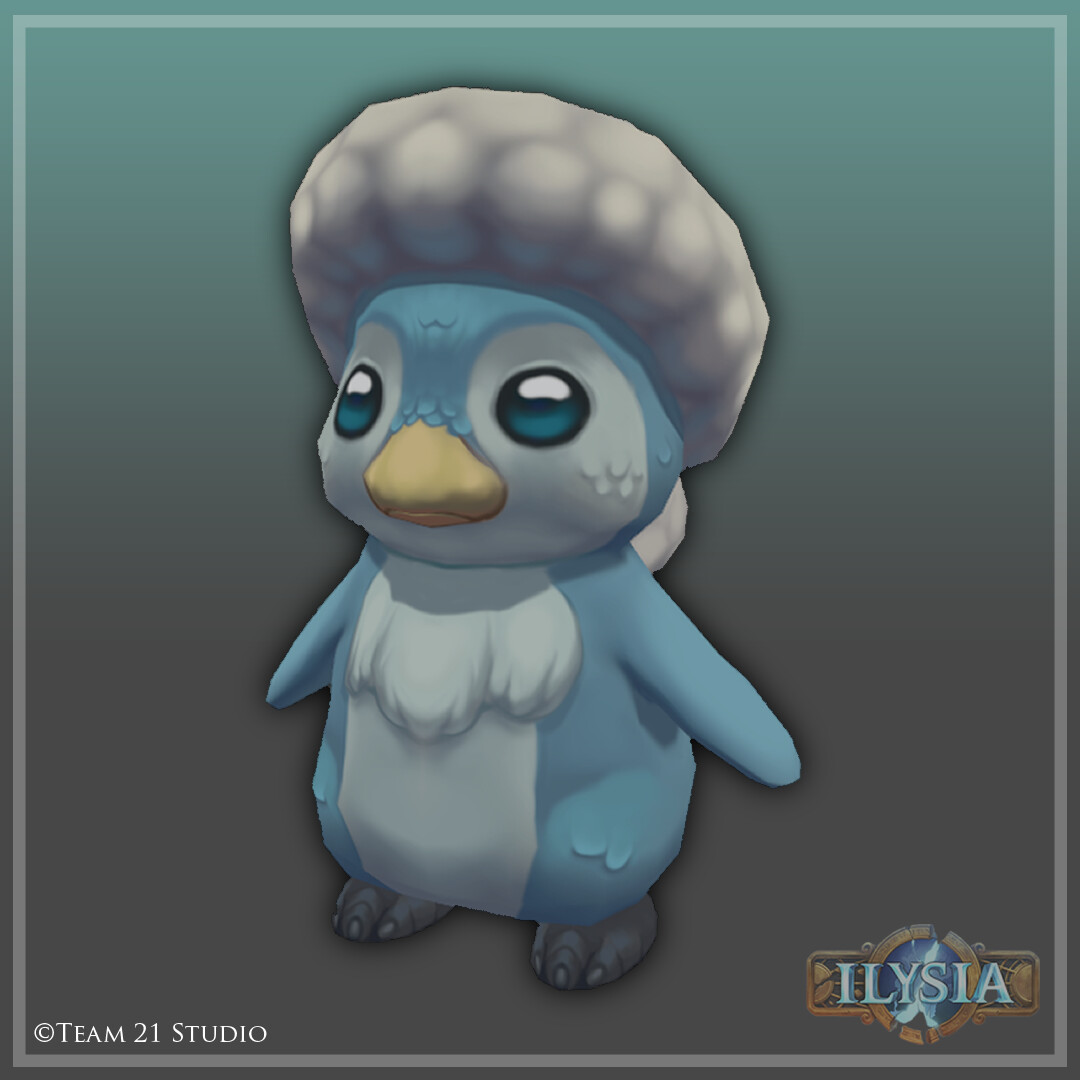 ArtStation - Ilysia VR Patreon Penguin Pet