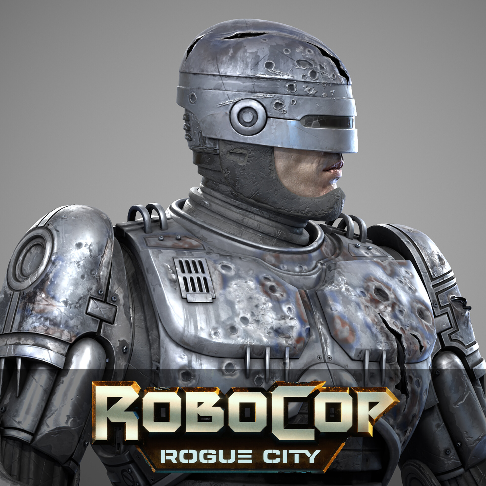 ArtStation - RoboCop: Rogue City - RoboCop Damage Version