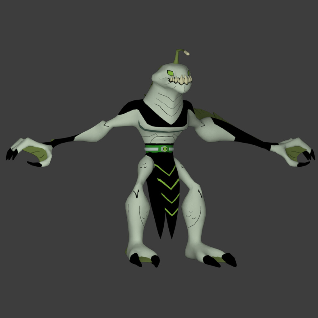 ArtStation - RIPJAWS (ben 10 omniverse)