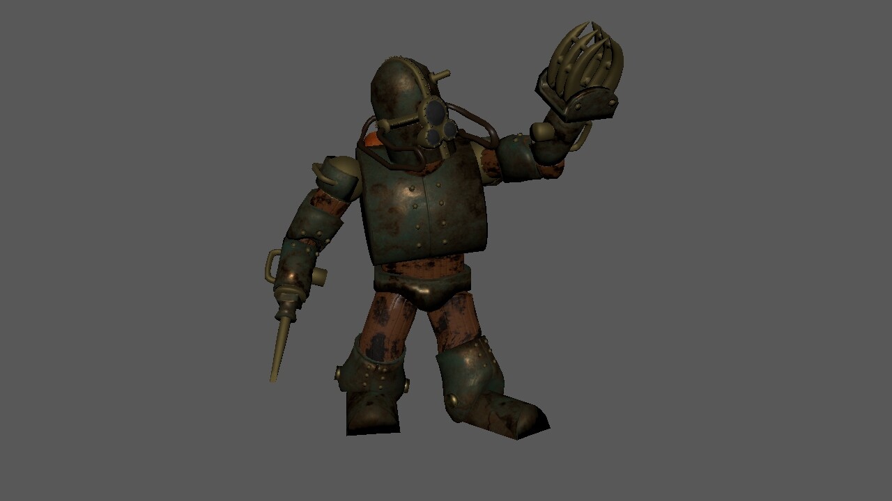 ArtStation - Deep Sea Diver Rig Demonstration - ART303