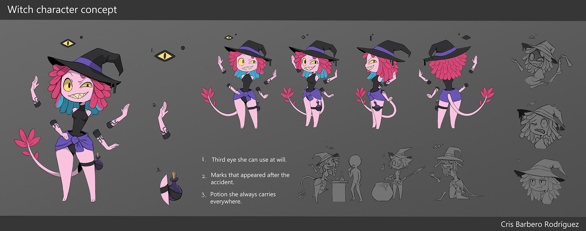 ArtStation - Character Concept: Witch