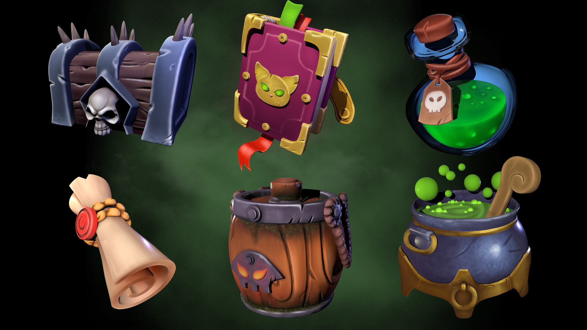 ArtStation - Props practice