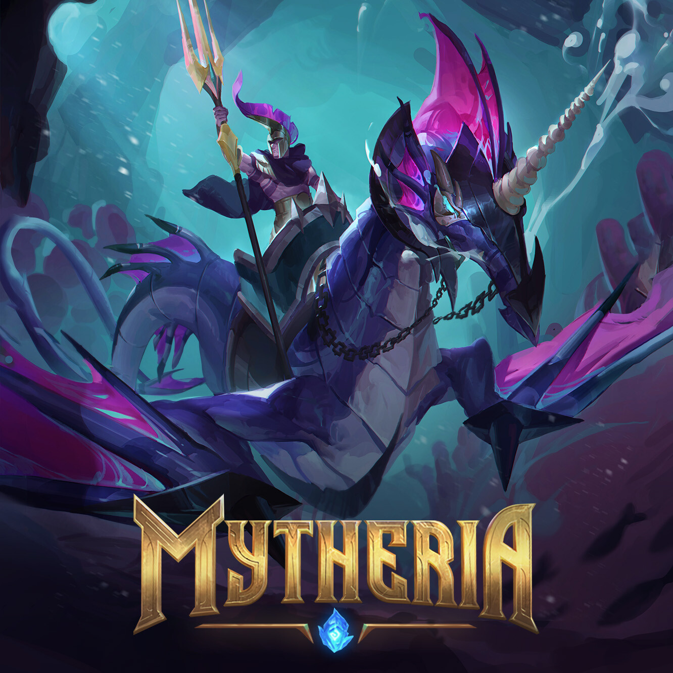 ArtStation - Poseidon's Follower - Illustrations for Mytheria Card Game
