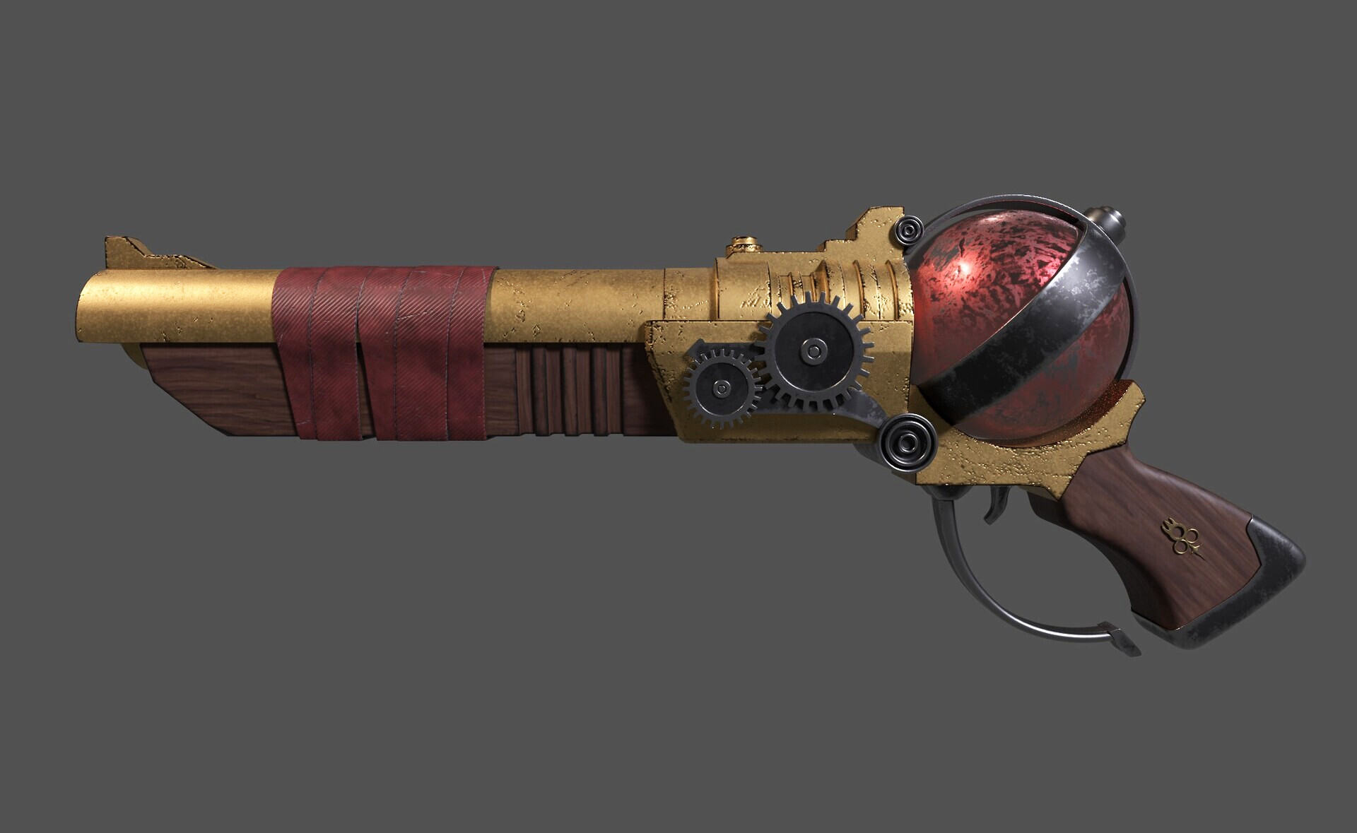 ArtStation - Flash Red Orb Pistol