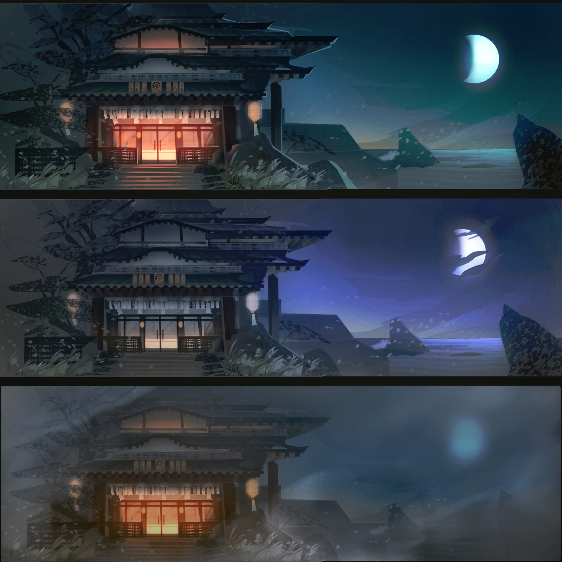 ArtStation - Shiokaze - Reception exterior