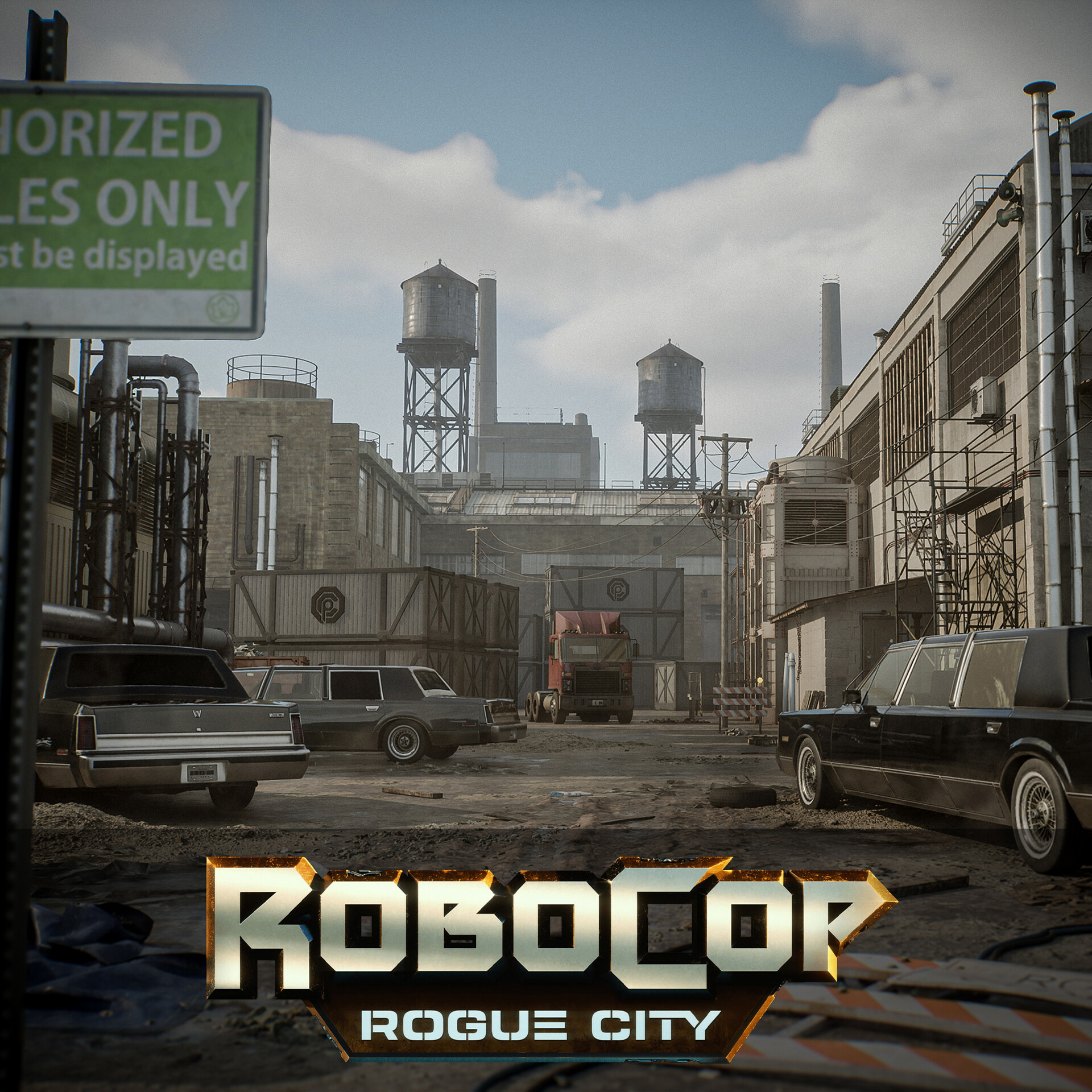 ArtStation - Robocop Rogue City - Shady Meeting