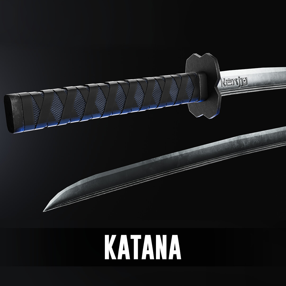 ArtStation - Game Ready Katana