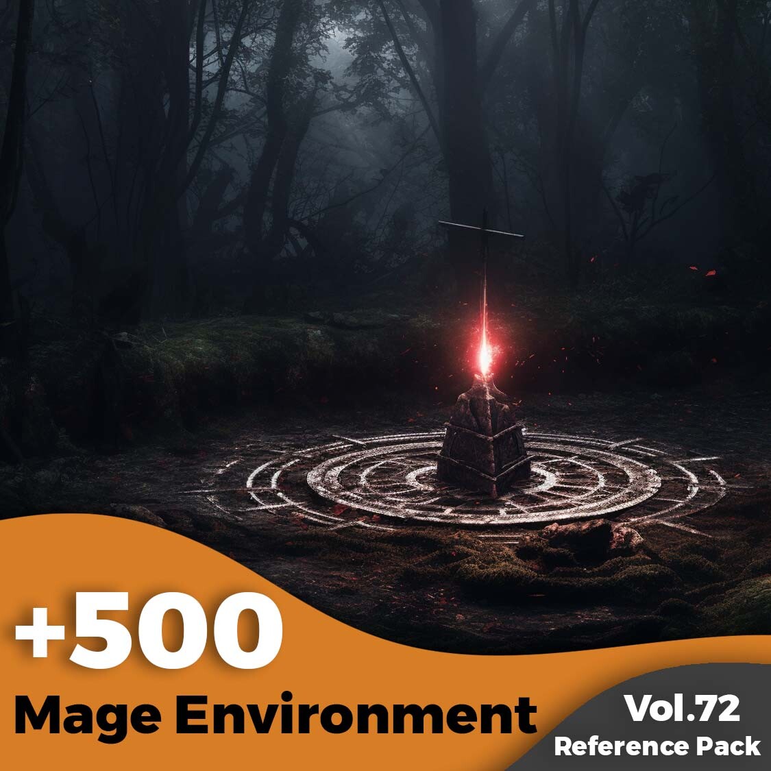 ArtStation - +500 Mage Environment Concept (4k) | Vol_72