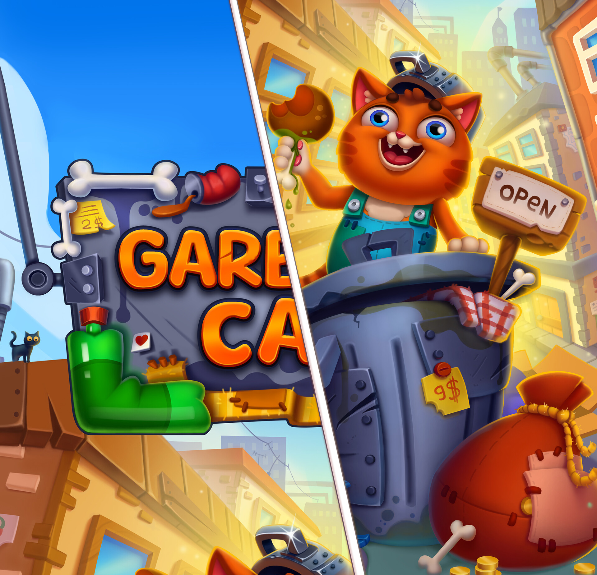 ArtStation - Game logo/splash screen