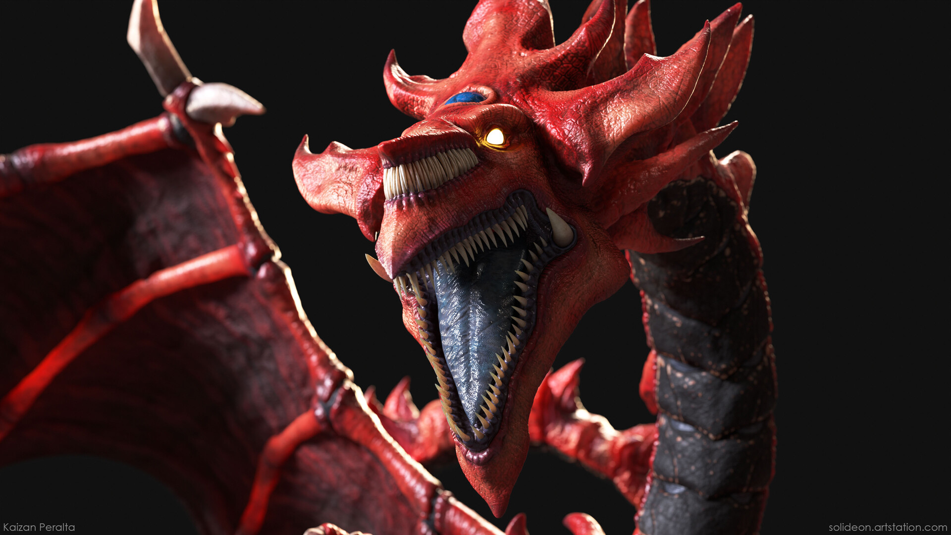 ArtStation - Slifer the Sky Dragon