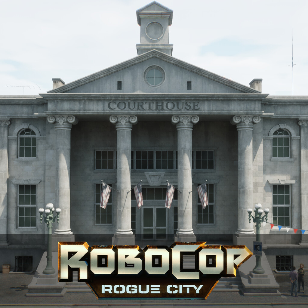 ArtStation - Robocop Rogue City Buildings