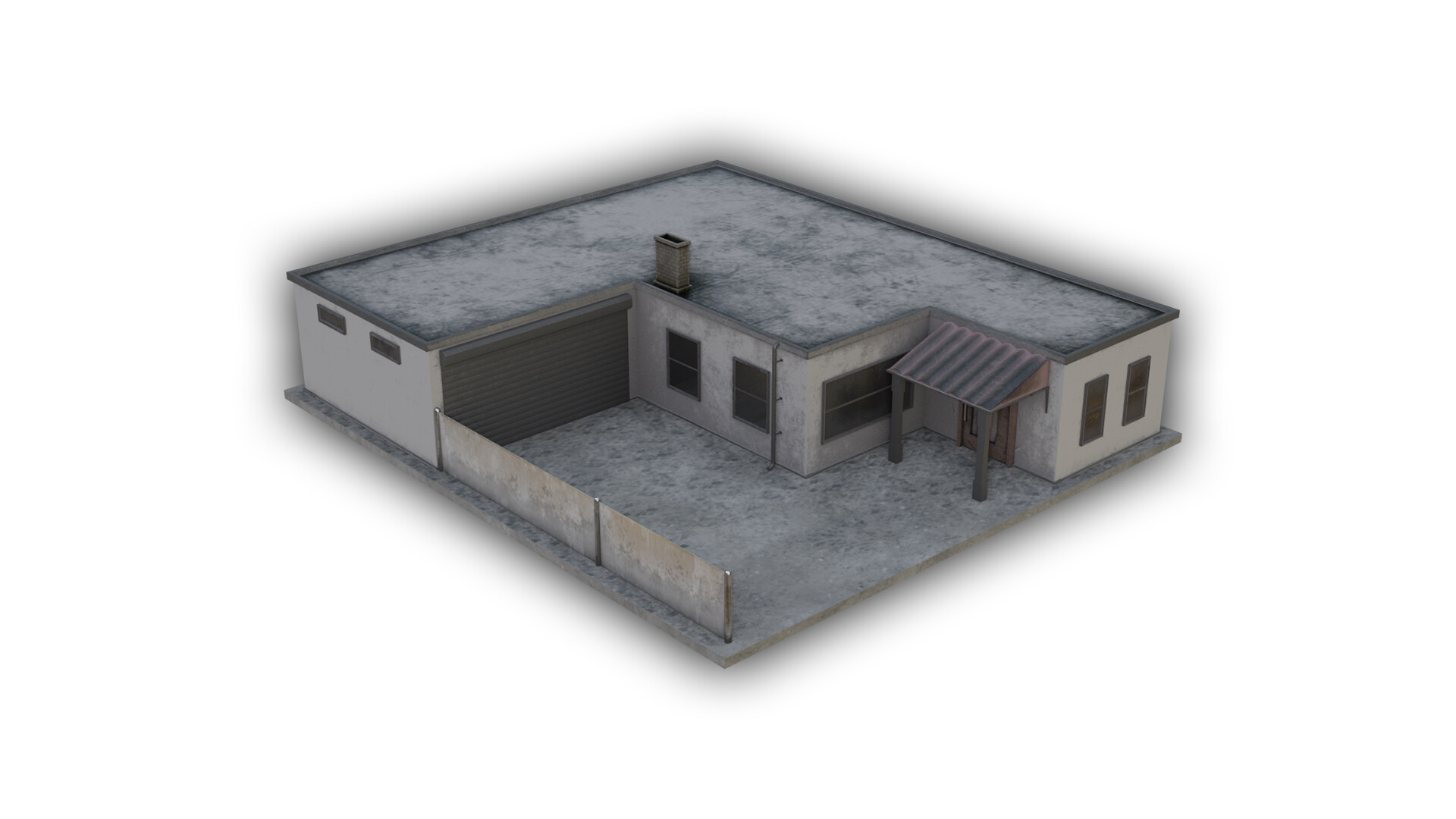 ArtStation - 3D Simple Building Model Code 031123 by Balemsalm