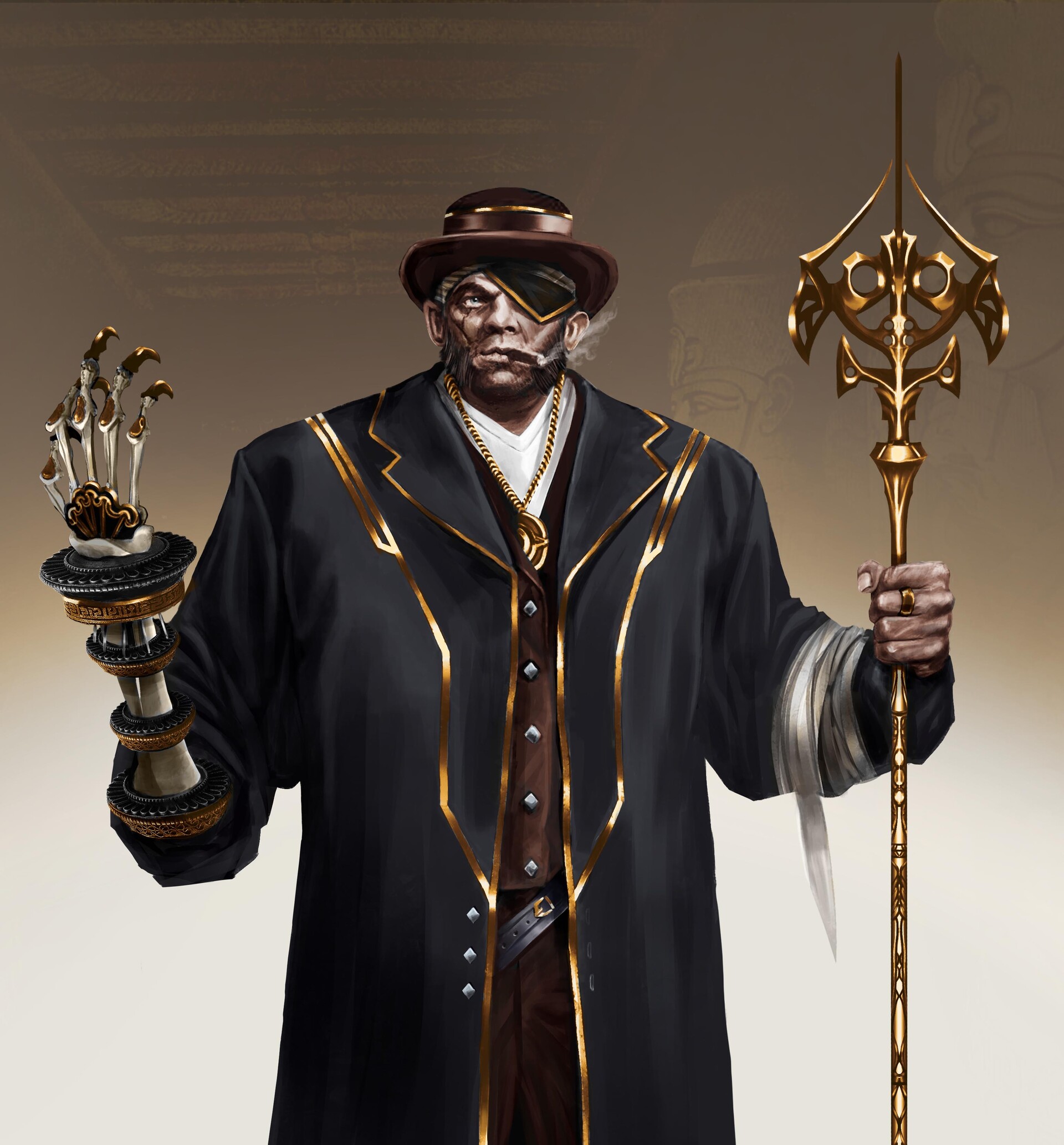 ArtStation - Gods Unearthed - Burke