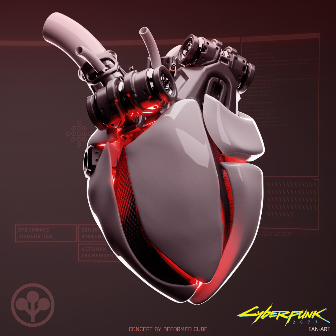 ArtStation - Neo pulse vortex core | cybernetic heart concept ...