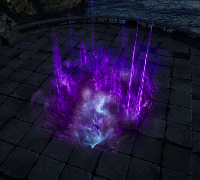 ArtStation - Dimensional Portal VFX