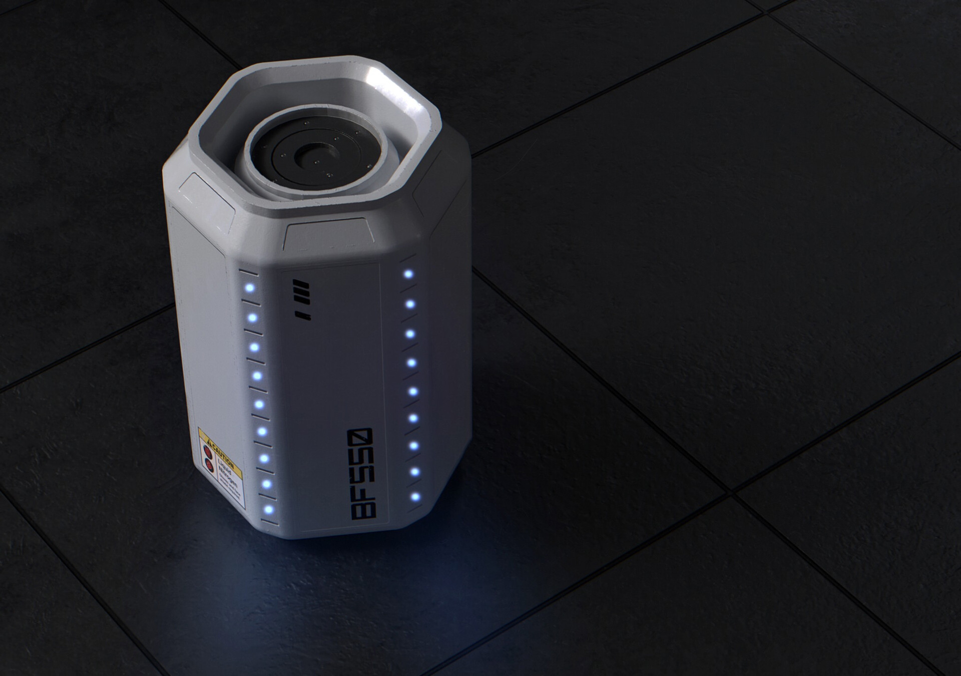 ArtStation - Gameready model: Removable capsule